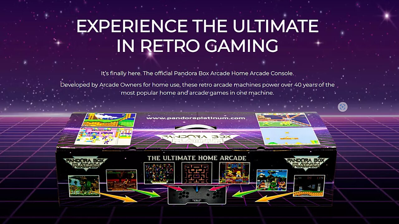 Pandora Box Arcade Pro - Pandora Box Arcade Platinum Official